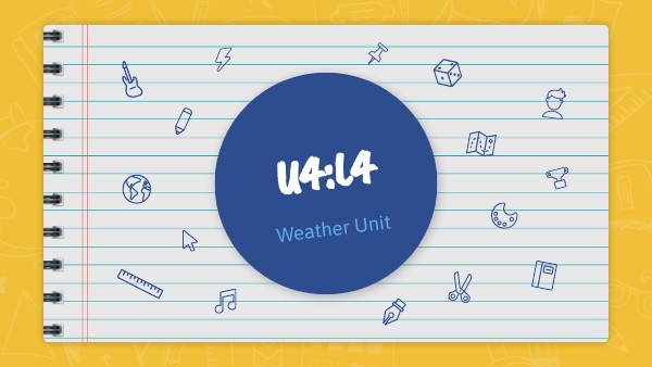 U4:L4 - Weather Unit | Genially