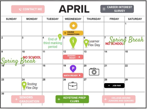 April 2023 Calendar | Genially