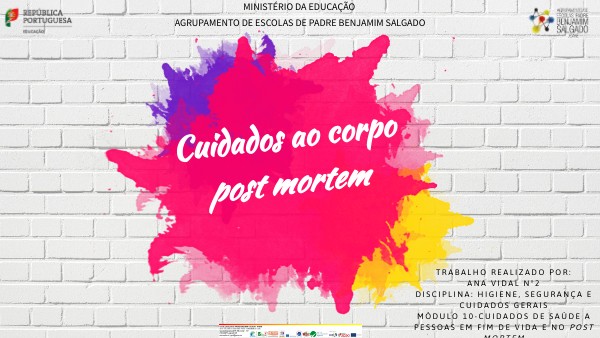 Cuidados ao corpo post mortem | Genially