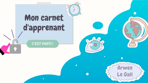 Mon carnet d'apprenant | Genially