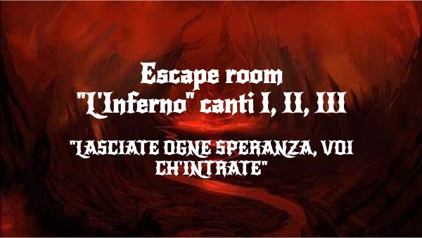 Escape room, l'Inferno
