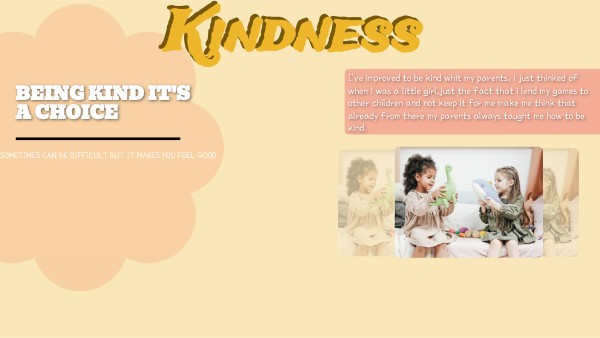 Kindness | Genially