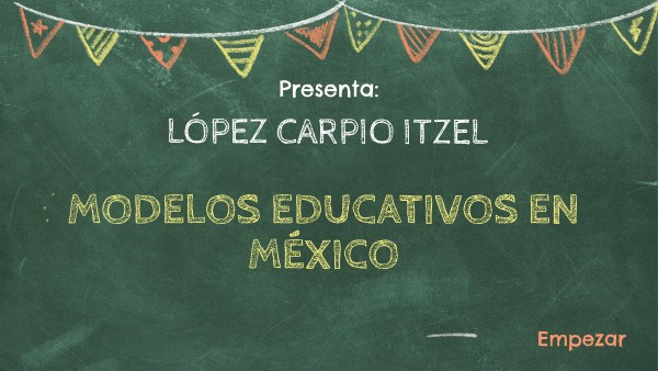 Modelo Educativo en México