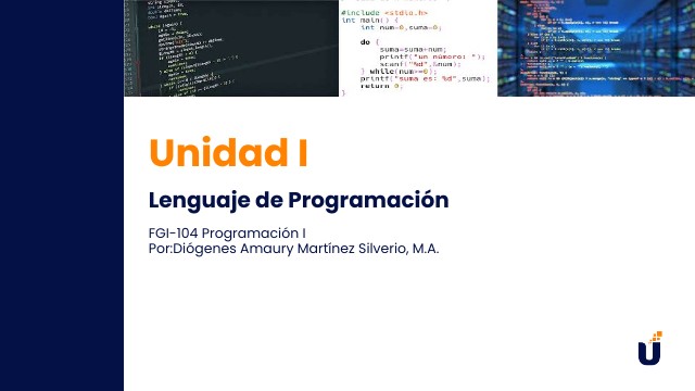 Unidad_I_programación_I | Genially