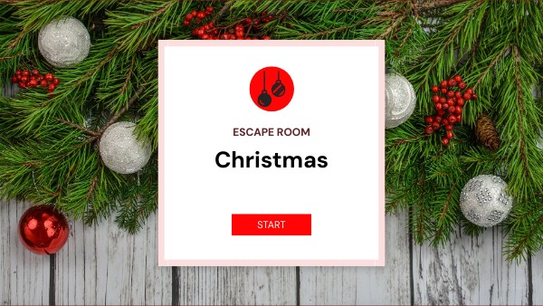 ESCAPE ROOM - Christmas