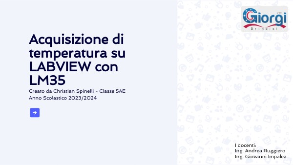 Relazione TPSEE | Genially