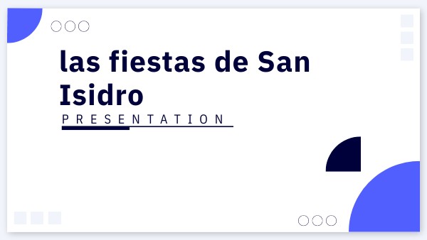 travail sur las fiestas de San Isidro