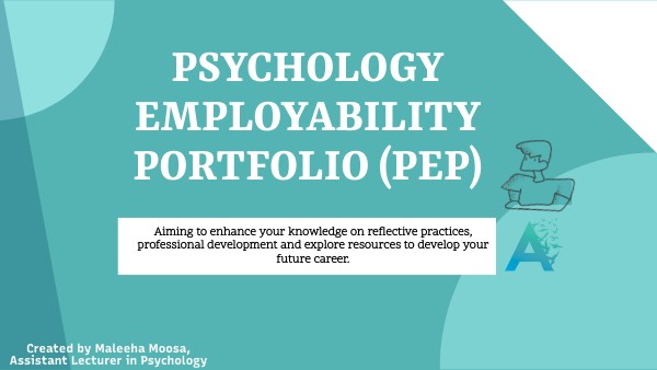 The Psychology Employability Portfolio (PEP) | Genially