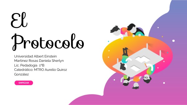 EL PROTOCOLO | Genially