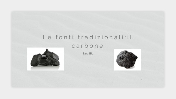 Il carbone | Genially