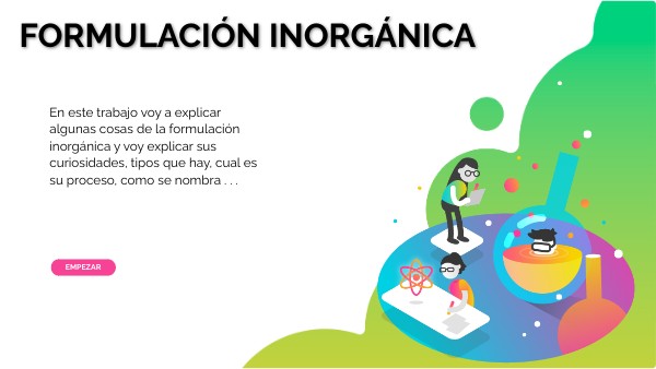 formulacion inorganica