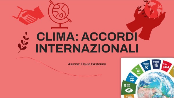 CONVENZIONI INTERNAZIONALI CLIMA | Genially