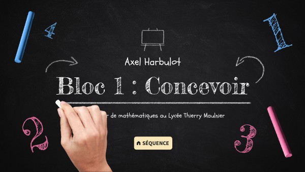 Bloc 1 : Concevoir | Genially