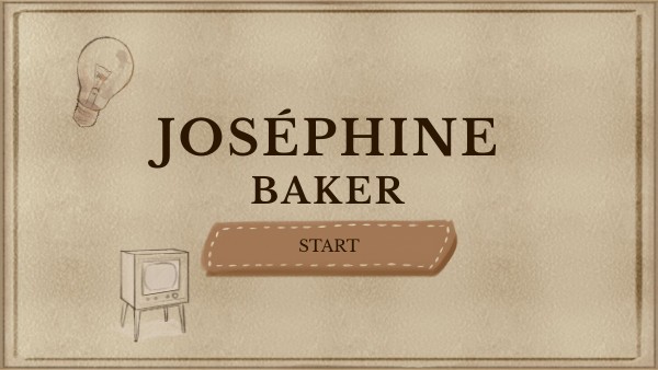 Joséphine Baker exposé anglais plus | Genially