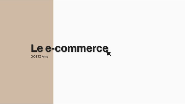 SNT Oral - Le e-commerce