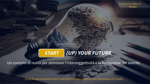 PRESENTAZIONE ELABORATO FINALE TFA | Genially