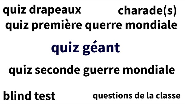 quiz géant