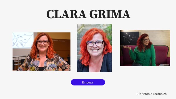 Trabajo Clara Grima | Genially