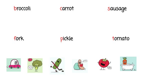 Match initial sounds | Genially