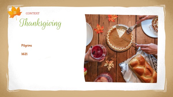 THANKSGIVING PRESENTATION