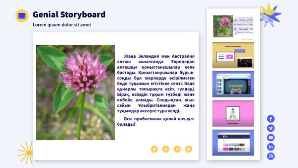 GENIAL STORYBOARD GUIDE
