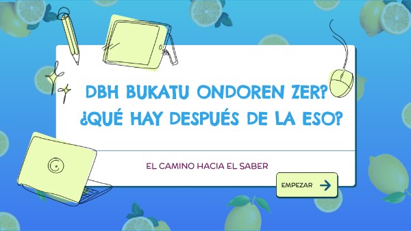 LANBIDE HEZIKETA AURKEZPENA 2022-2023 | Genially