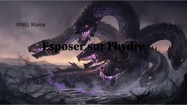 Exposé L'Hydre