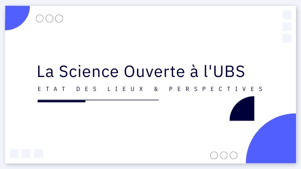 Présentation SO UBS