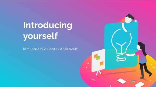 Introducing yourself | Genially