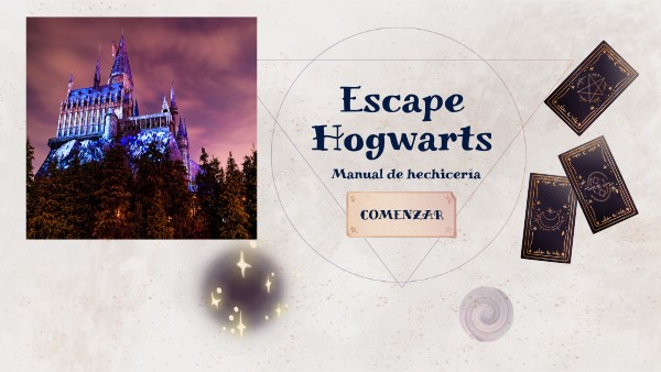 ESCAPE ROOM Hogwarts | Genially