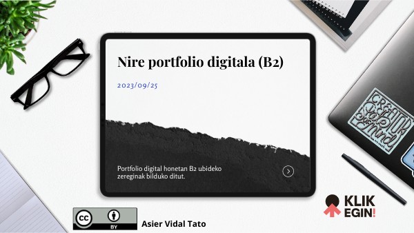 Portfolio digitala Asier B2 | Genially