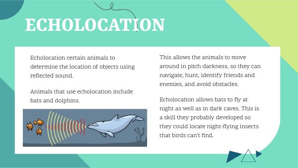 USES OF SOUND PRESENTATION | Genially