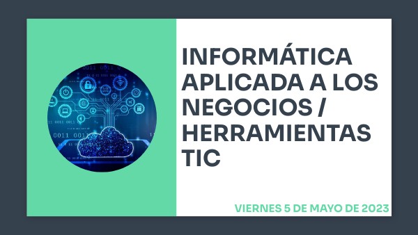 Informática 05/mayo/2023