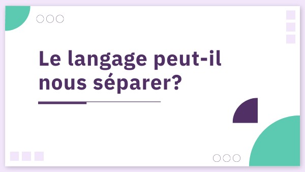 langage | Genially