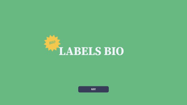 présentation Labels Bio