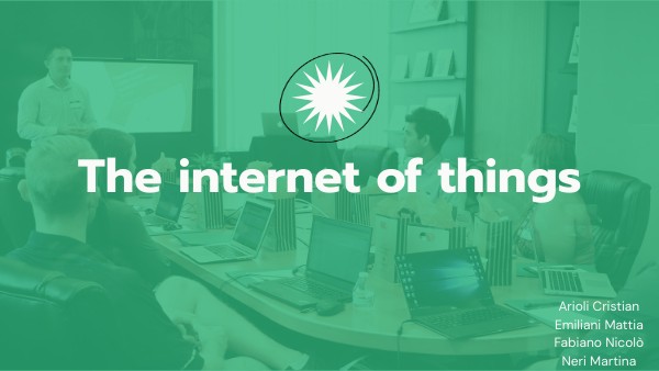 english presentation on IoT