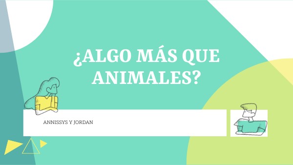 ALGO MAS QUE SER HUMANOS | Genially