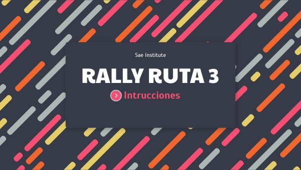 GDD - Rally ruta 3