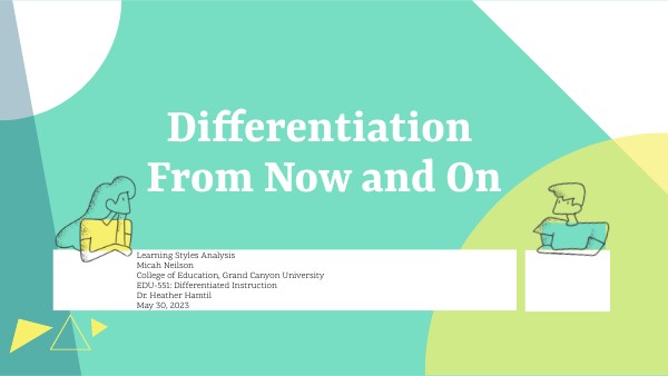 Differentiation From Now and On