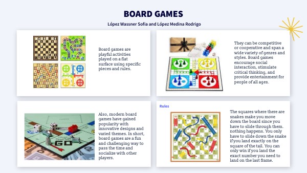 BOARD GAMES | Genially