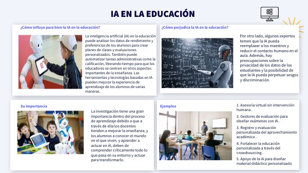 IA en la educación | Genially