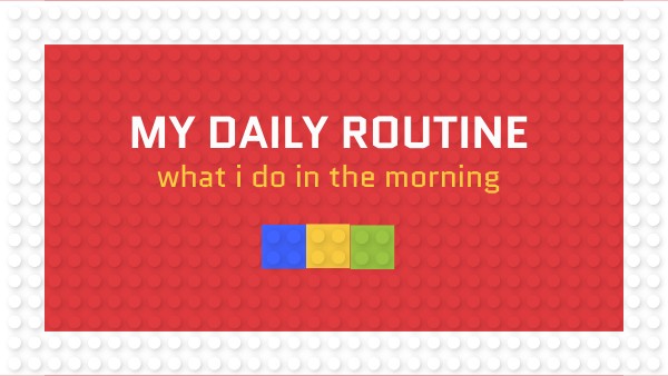 BRICKS PRESENTATION | Genially