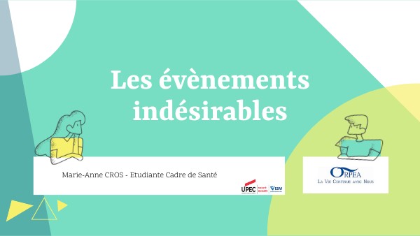 Les Evènement Indésirables | Genially