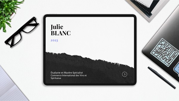 Candidature Julie Blanc