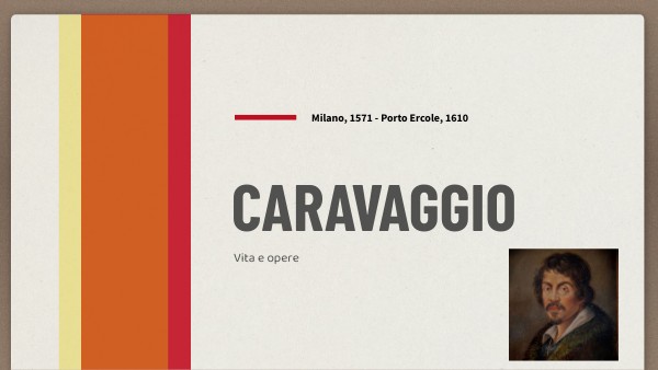 presentazione caravaggio | Genially