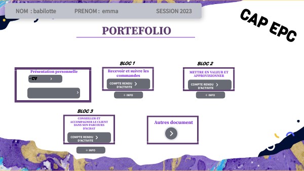 CAP EPC Portefolio 1