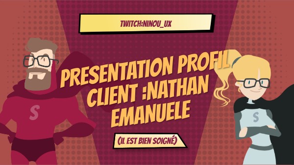 presentation profil client | Genially