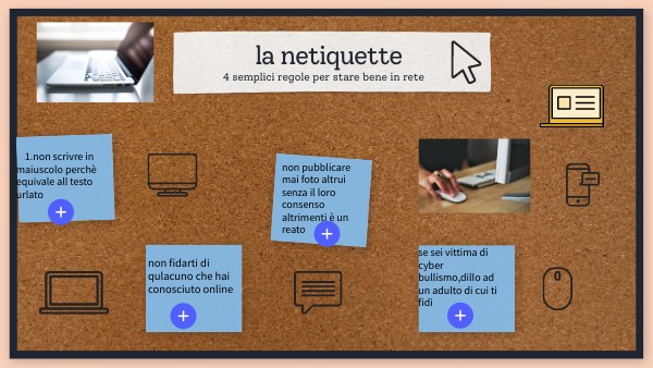 infografica sulla netiquette | Genially