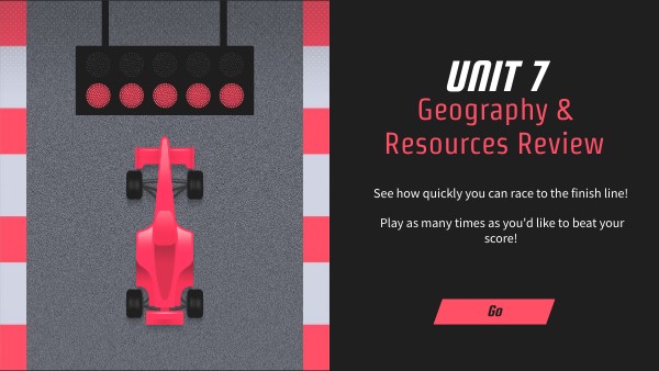 Unit 7 Geography Review | Genially