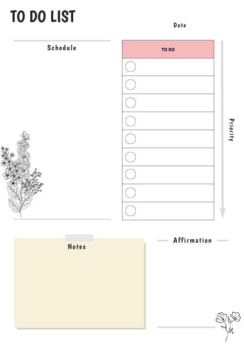 TO DO LISTS - 2 (home management)